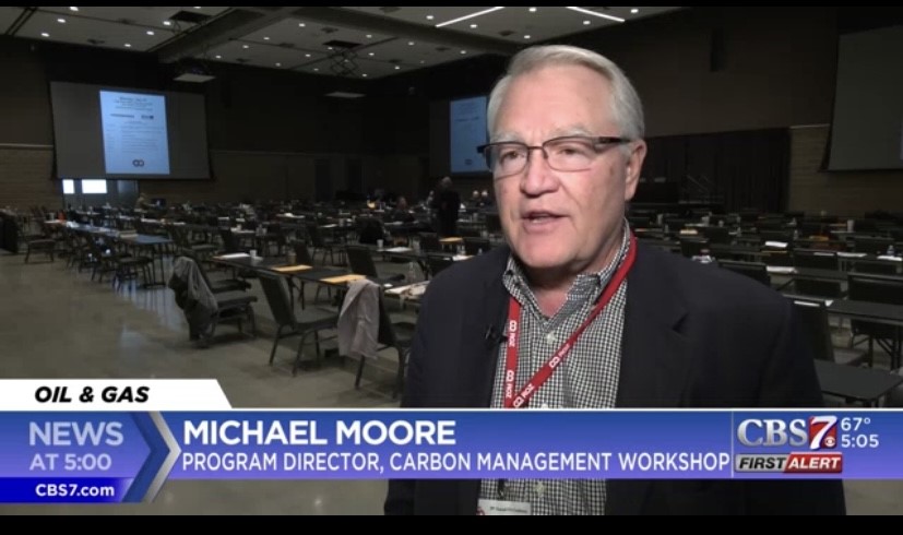 Program Director Mike Moore Makes Local Texas News Representing Annual Carbon Management ...